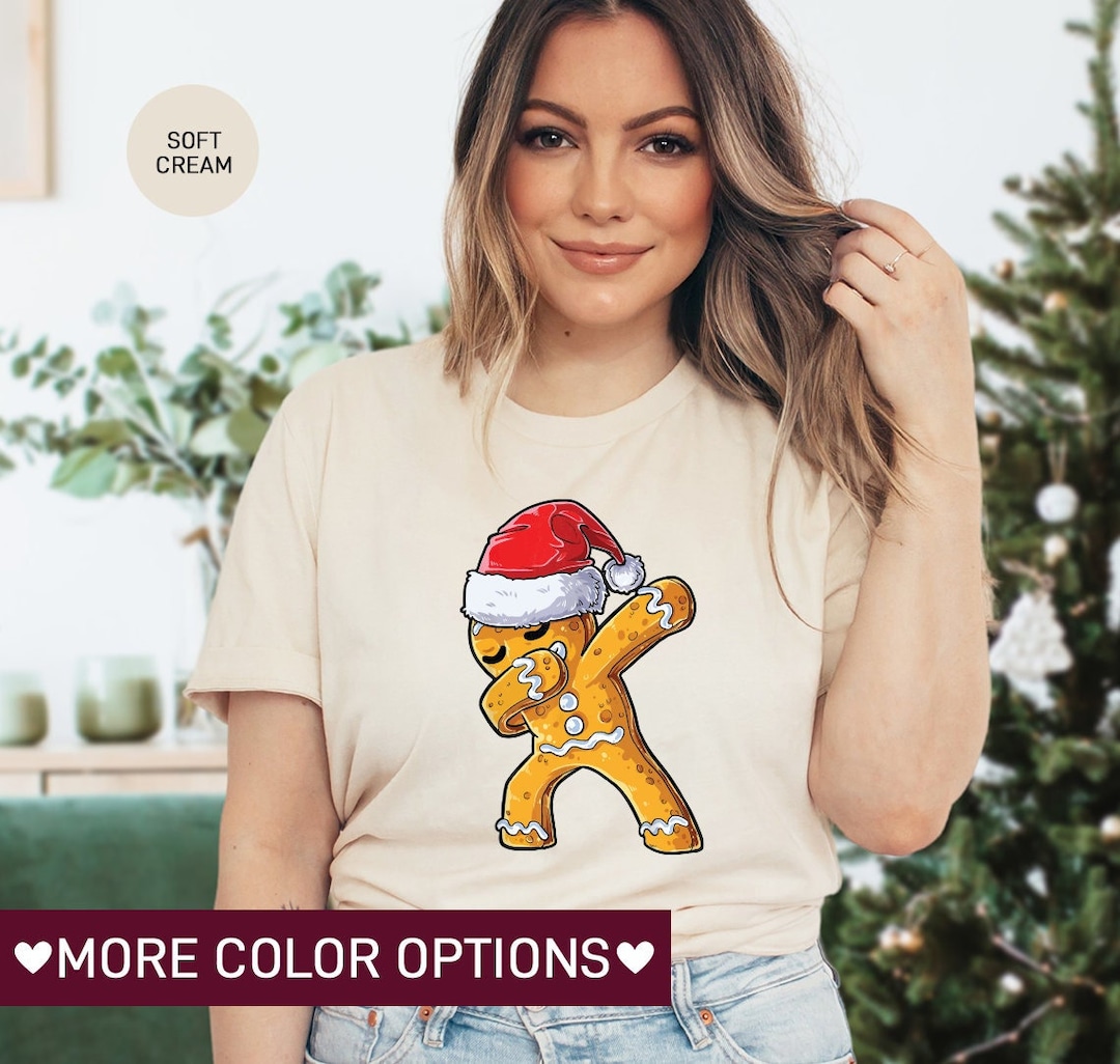Christmas Gingerbread Shirt for Women, Funny Gingerbread Tshirt for ...