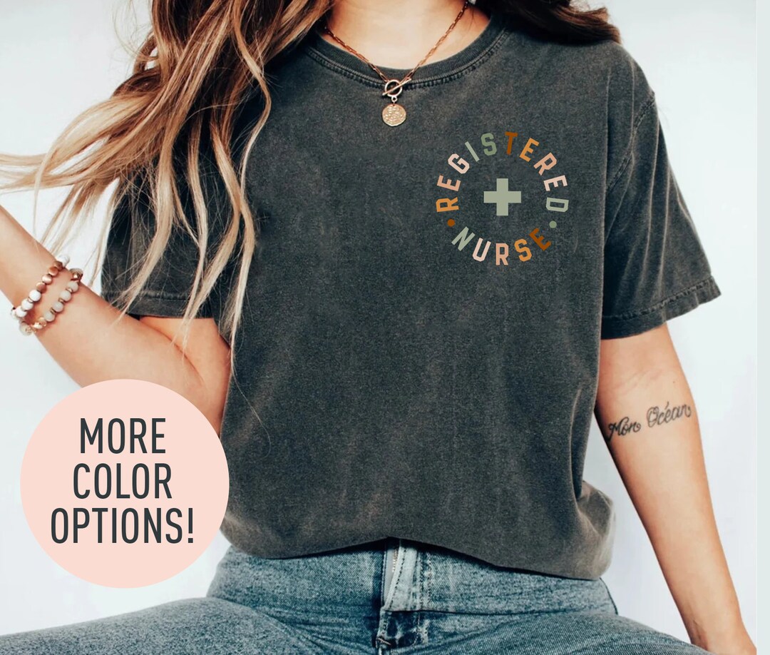 Registered Nurse Shirt for Women, RN Tshirt for Registered Nurse ...