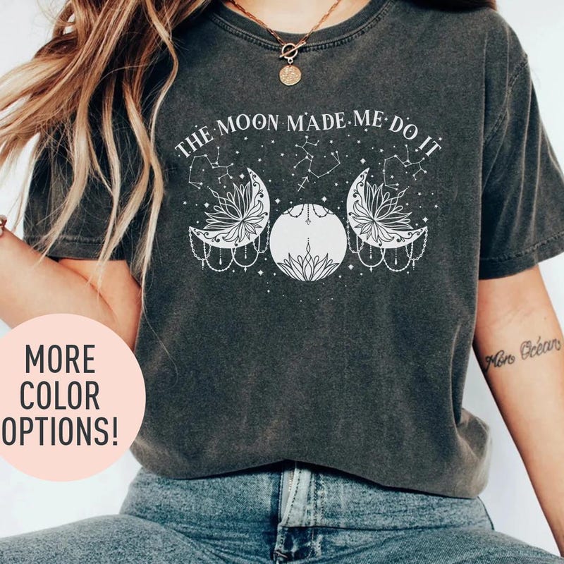 Moon Shirt - Etsy