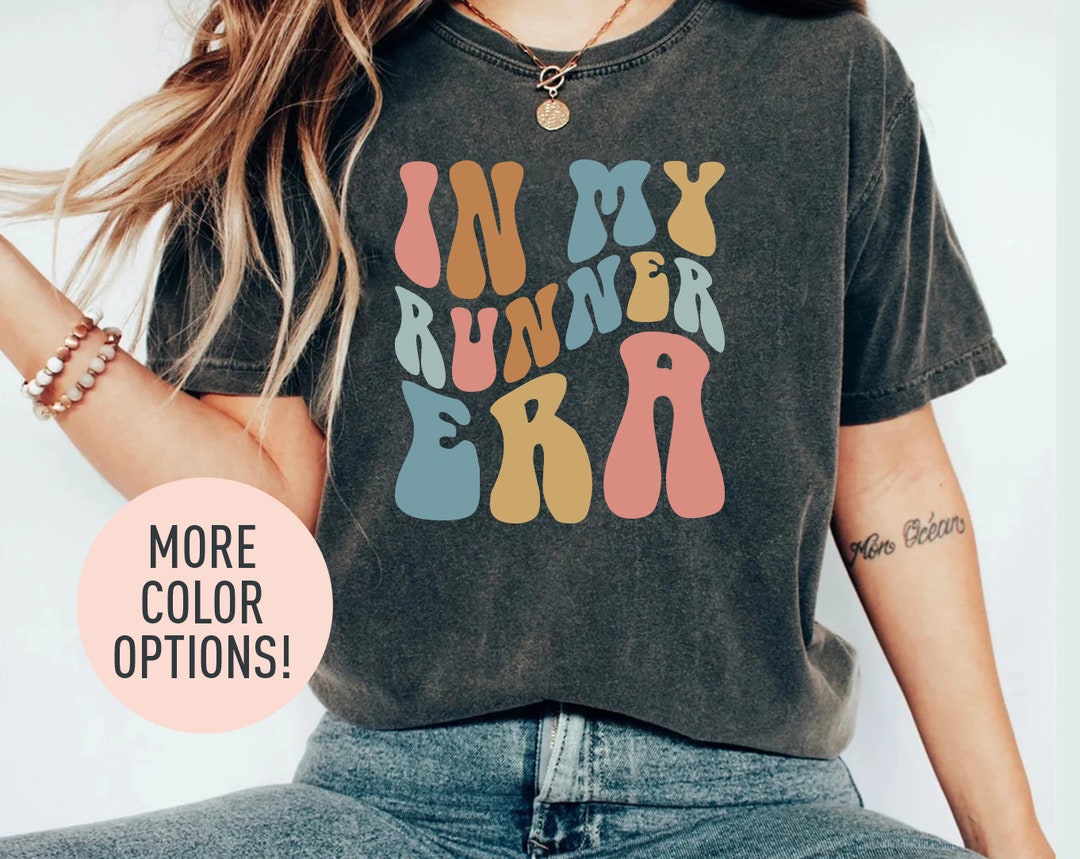 In My Runner Era Shirt, Funny Runner Shirt, Funny Marathon Athlete ...