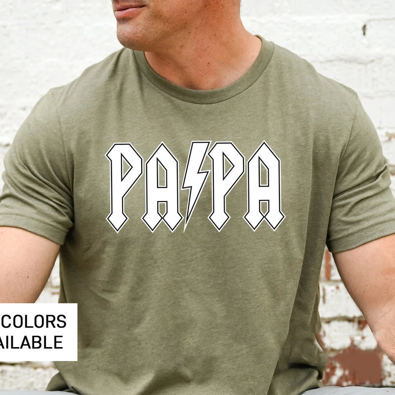 Papa Shirt - Etsy