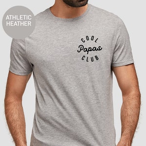 Cool Papas Club Shirt for Men Pregnancy Announcement Tshirt for Papa ...