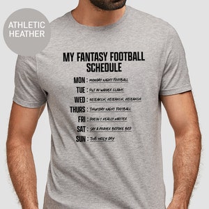 Funny Fantasy Football Shirt for Men, Funny Gift for Fantasy Football ...