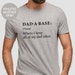 Dad Joke Shirt for Father's Day, Dad-a-base T-shirt for Dad, Cute Tee ...