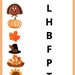 Thanksgiving Initial Consonants - Etsy