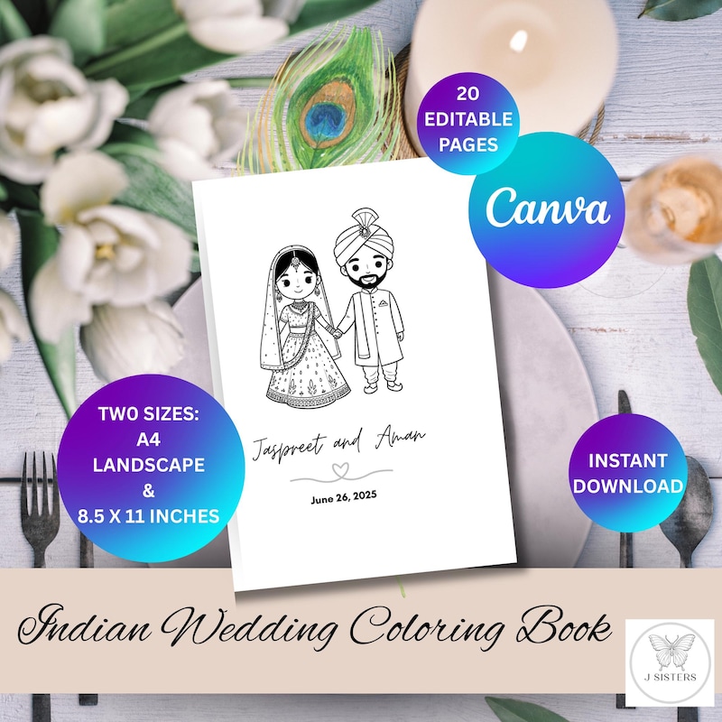 Desi Coloring Book - Etsy