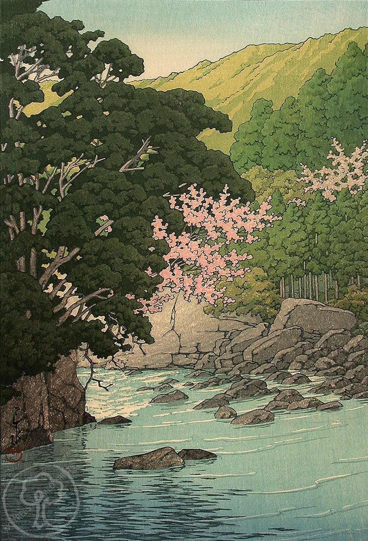 Japanese Art Print, Hasui Vintage Print, Ukiyo-e Art Print, Woodblock ...