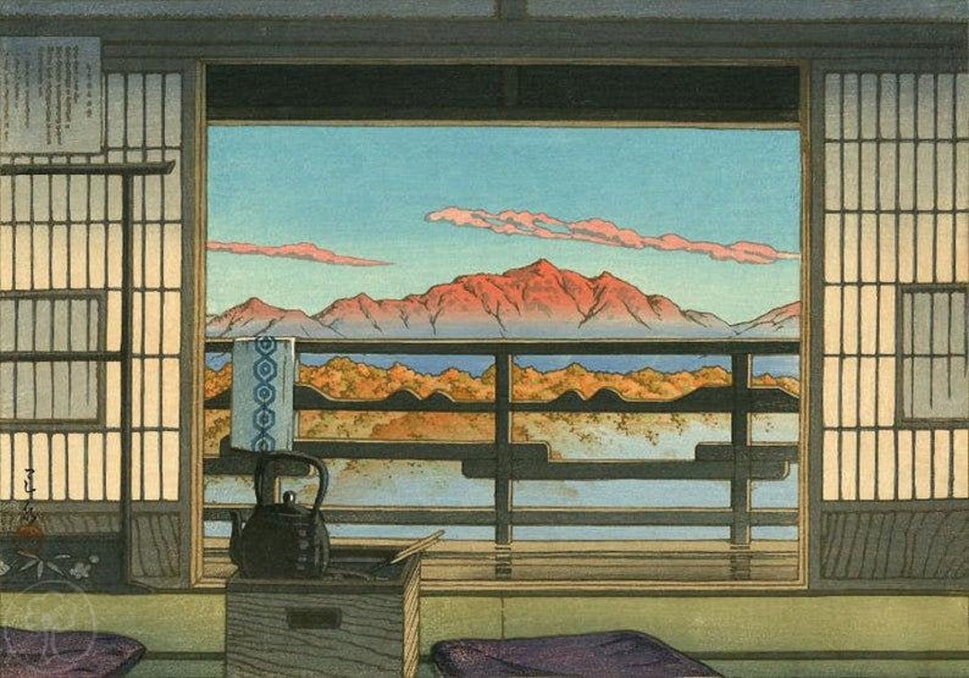 Japanese Art Print, Hasui Vintage Print, Ukiyo-e Art Print, Woodblock ...