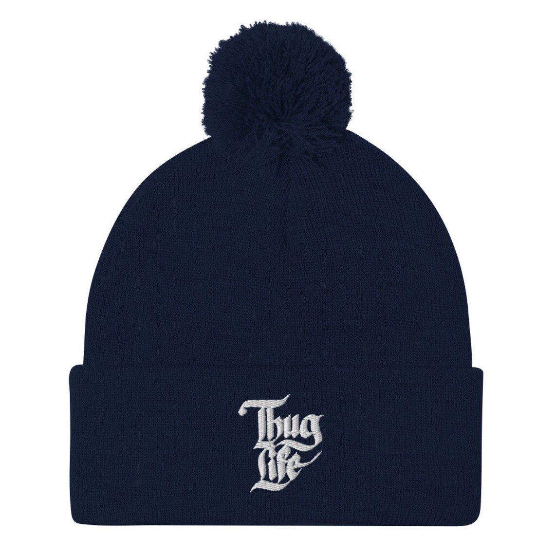 Thug Life 2pac Inspired Pom-pom Beanie Attire Hat Women’s Head Tupac - Etsy