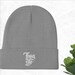 Thug Life Tupac Inspired Beanie Embroidered Beanie - Etsy