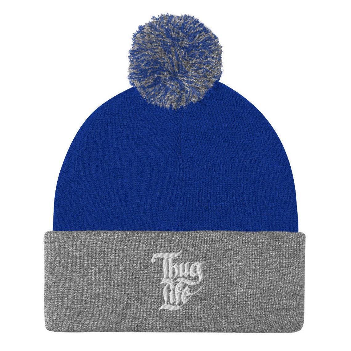 Thug Life 2pac Inspired Pom-pom Beanie Attire Hat Women’s Head Tupac - Etsy