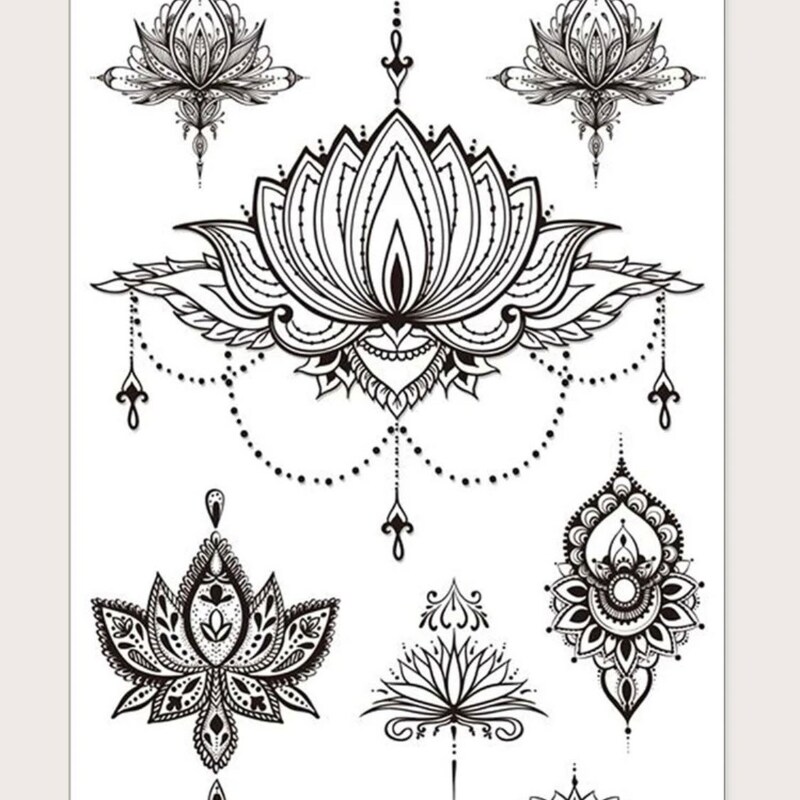 Temporary Tattoo Set - Etsy