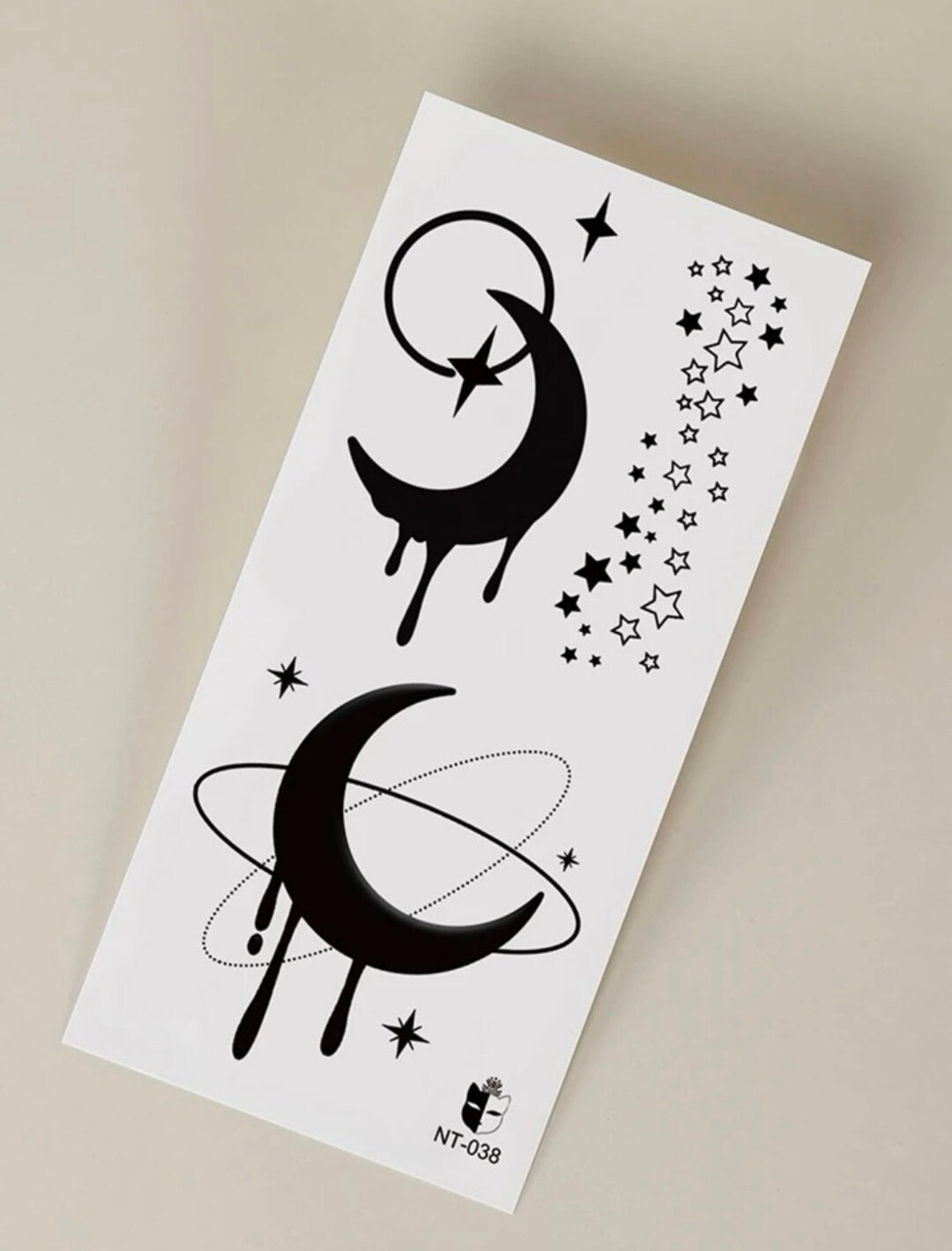 Mystical Moon Temporary Tattoo Set - Witchy Jewelry - Witchy Tattoos ...