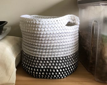 Crochet Over Rope Basket - Etsy