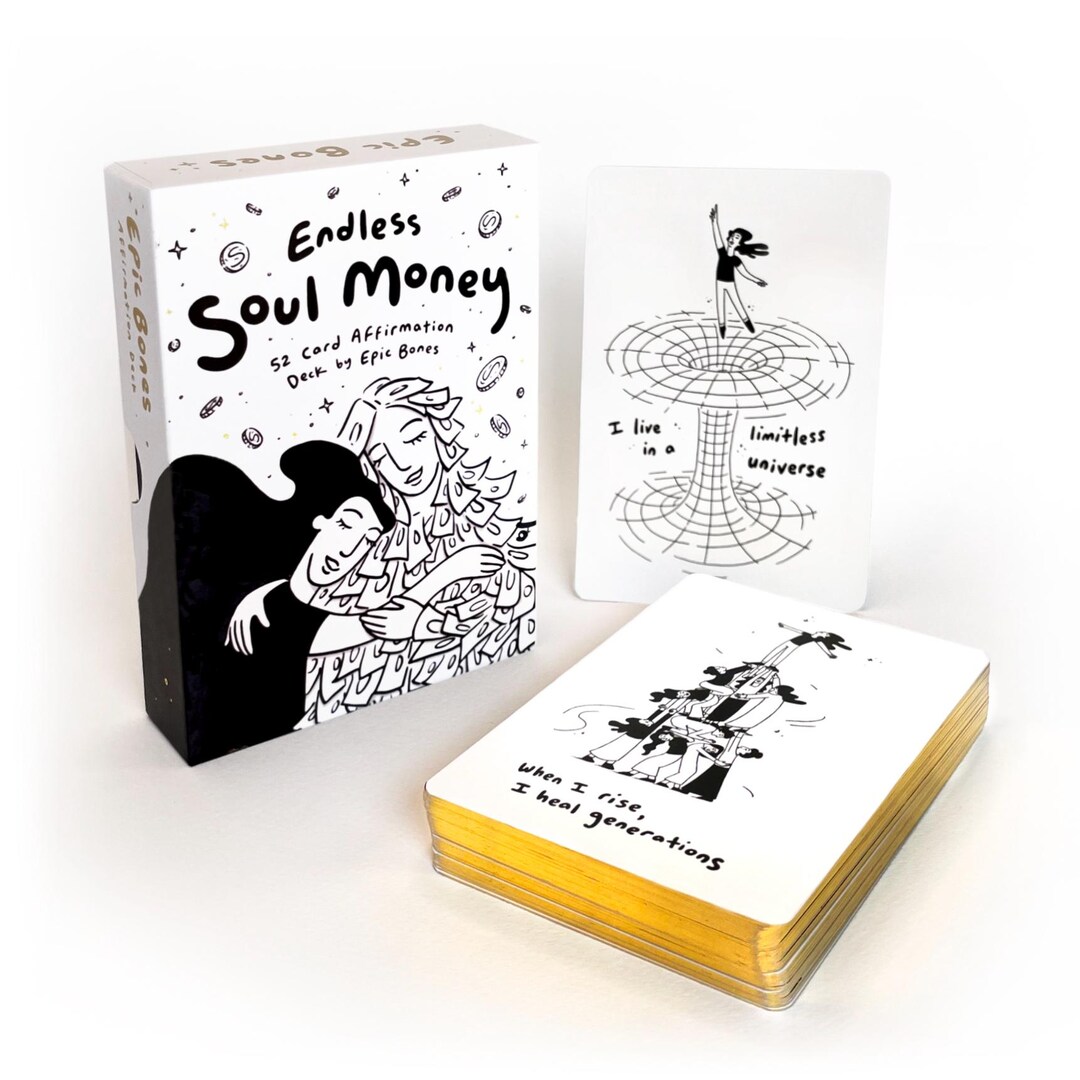 Endless Soul Money Affirmation Cards Abundance Oracle Deck - Etsy