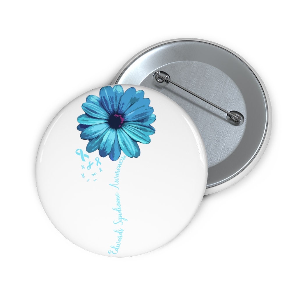 Edwards Syndrome Awareness Ribbon, Edwards Syndrome Support Gift Idea ...