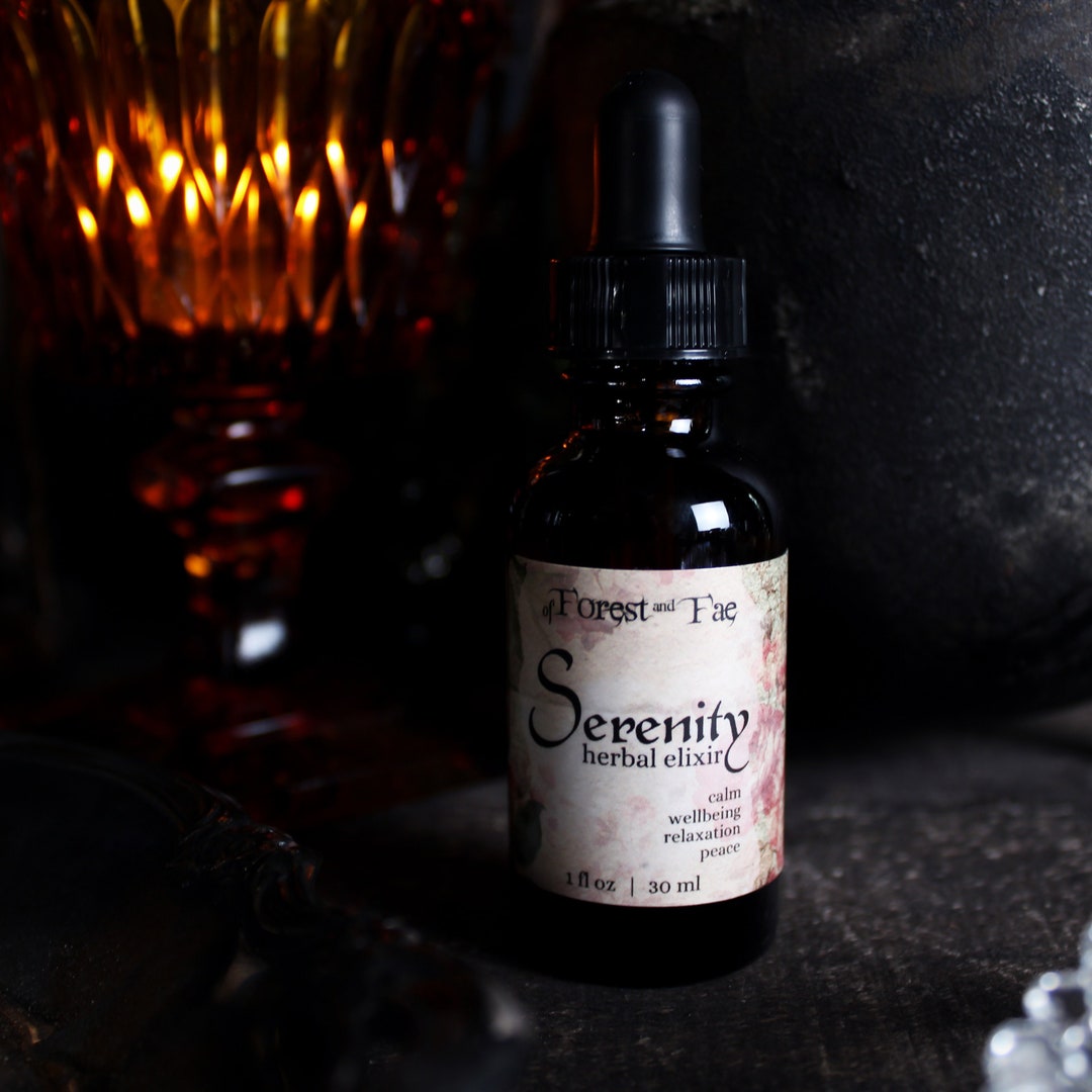 Serenity - Calming Elixir | Herbal Tincture | Energy Work | Earth Magick | Herbal Infusion ...