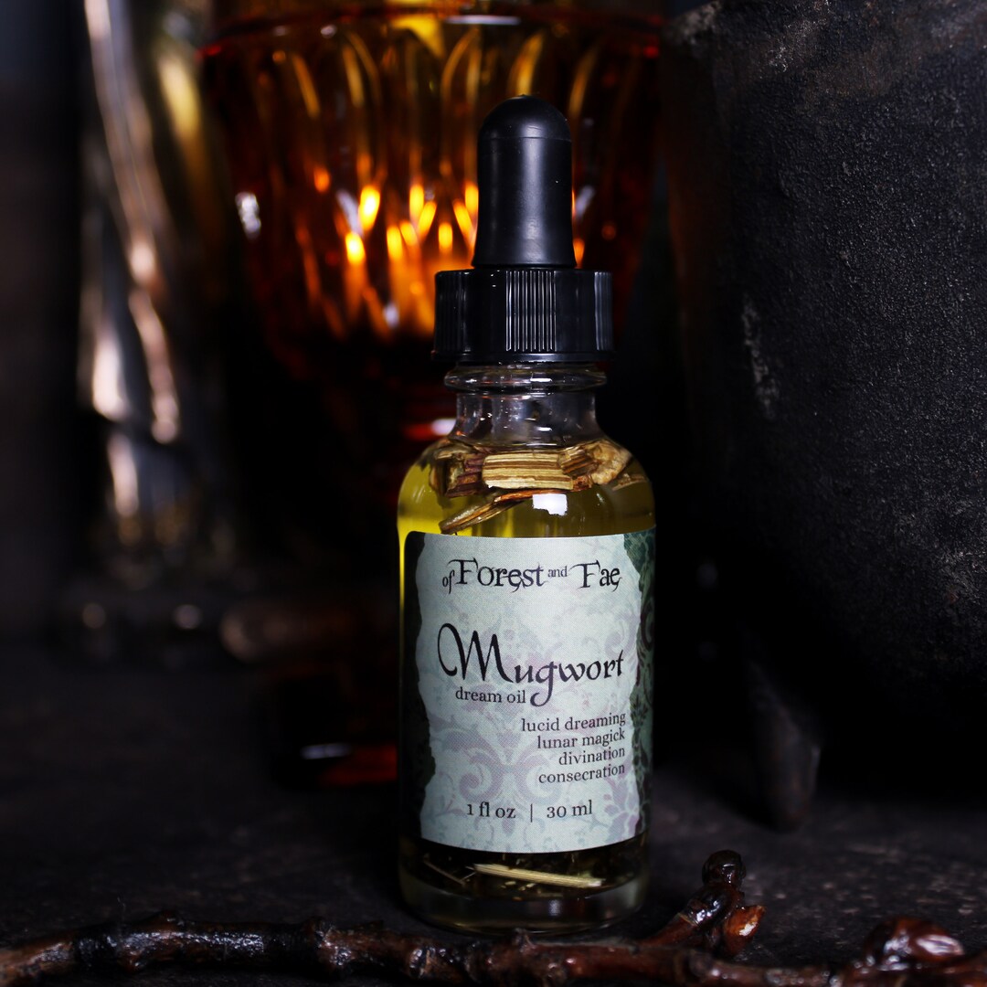 Mugwort Dream Oil | Lucid Dreaming | Journey Work | Altar Oil | Ritual ...