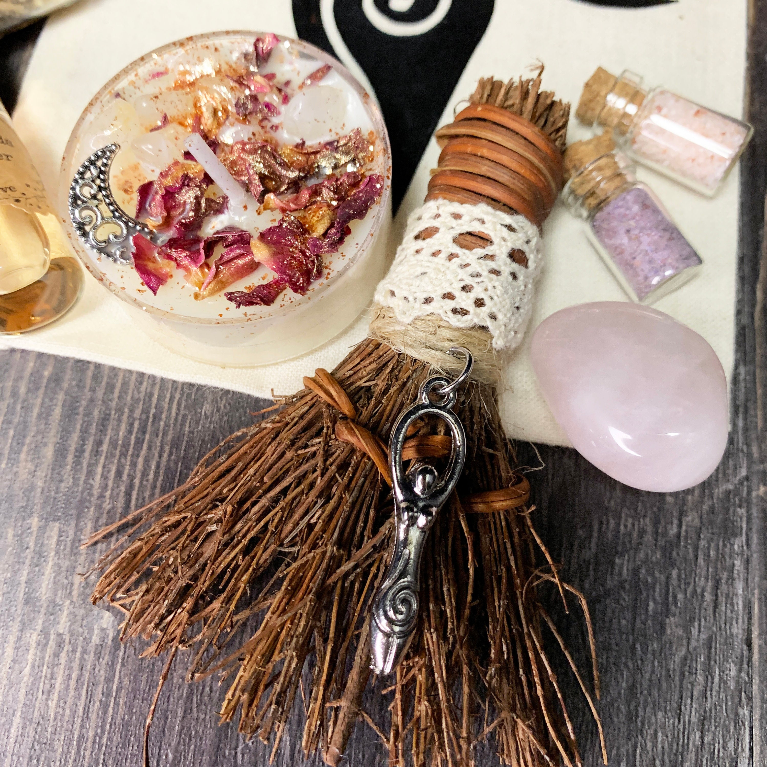Goddess Travel Altar Witch Kit Spell Bottle | Etsy