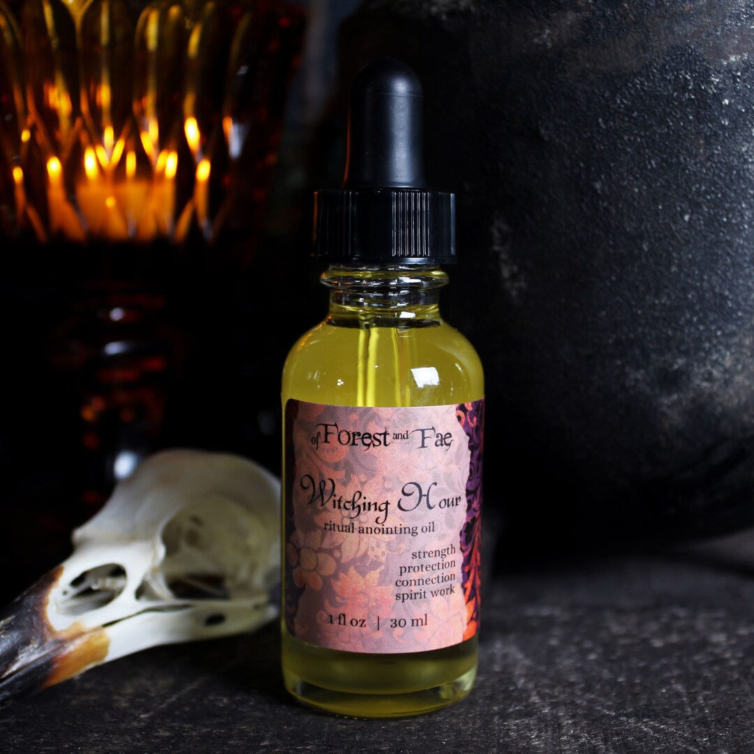 Witching Hour Sacred Ritual Oil | Anointing Oil | Altar Oil ...