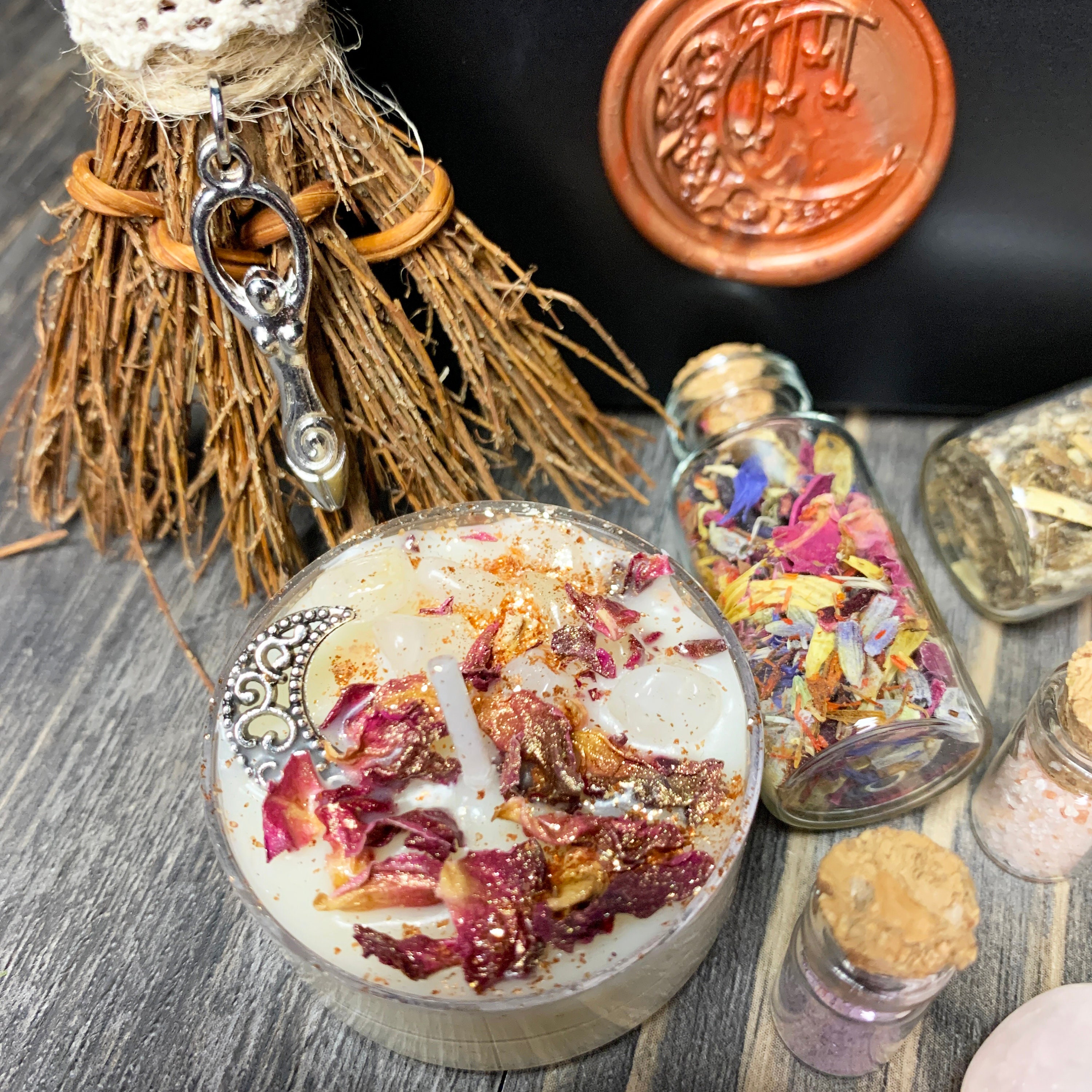 Goddess Travel Altar Witch Kit Spell Bottle | Etsy