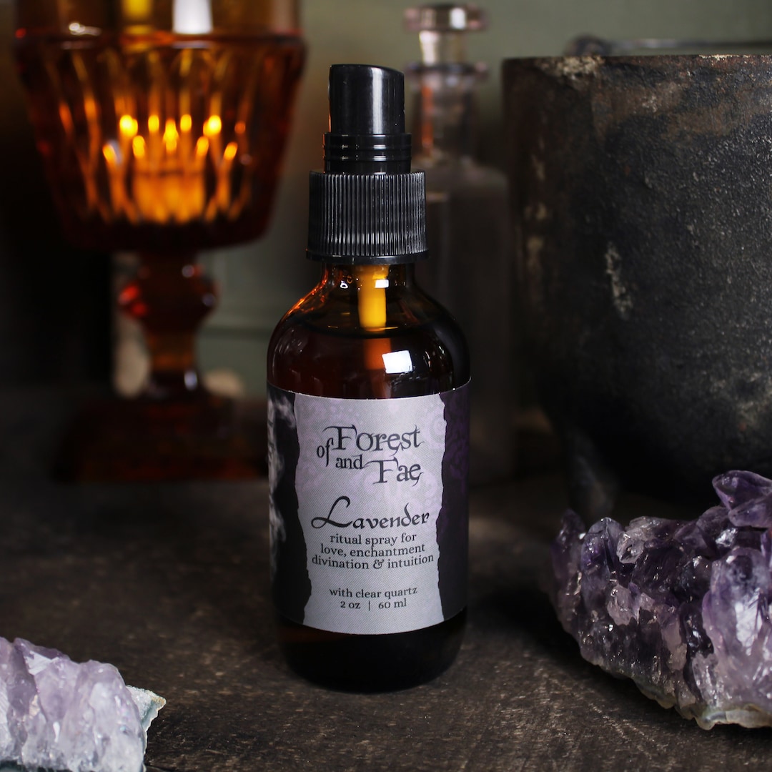 Lavender Ritual Spray for Enchantment, Love, Divination, Intuition ...