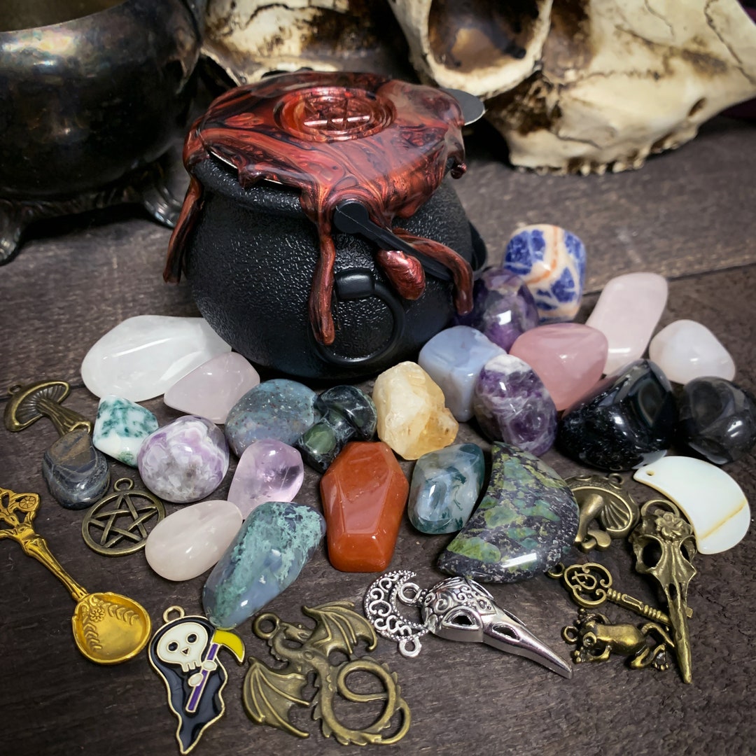 Witch's Cauldron Crystal Confetti | Crystal Confetti | Crystal Witch ...