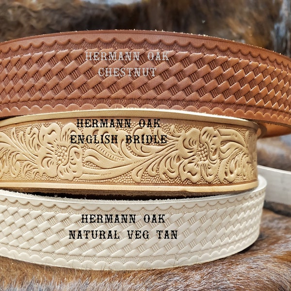 Embossed Belts - Etsy
