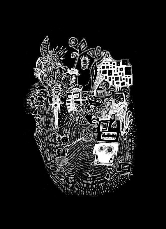 Mr Enigma // Signed Glicée Print // Limited Edition - Etsy