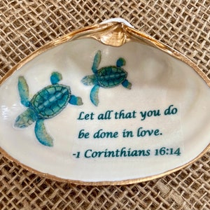 Inspiration, Quotes and Bible Verse - Gilded and Decoupaged Natural ...