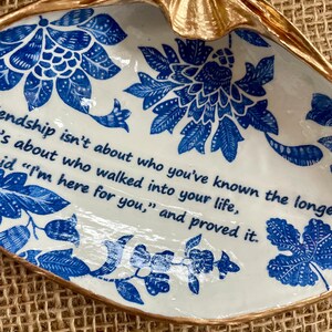 Friendship Collection - Gilded and Decoupaged Natural Sea Shells - Etsy