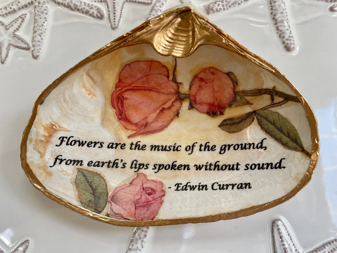Inspiration, Quotes and Bible Verse - Gilded and Decoupaged Natural ...