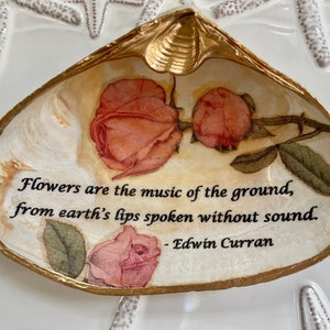 Inspiration, Quotes and Bible Verse - Gilded and Decoupaged Natural ...