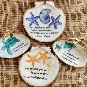 Inspiration, Quotes and Bible Verse - Gilded and Decoupaged Natural ...