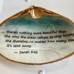 Inspiration, Quotes and Bible Verse - Gilded and Decoupaged Natural ...