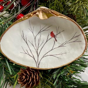 College of Cardinals Part 1 - Gilded and Decoupaged Natural Sea Shells ...