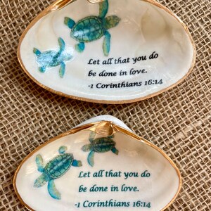 Inspiration, Quotes and Bible Verse - Gilded and Decoupaged Natural ...