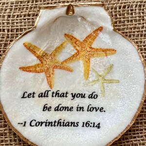 Inspiration, Quotes and Bible Verse - Gilded and Decoupaged Natural ...