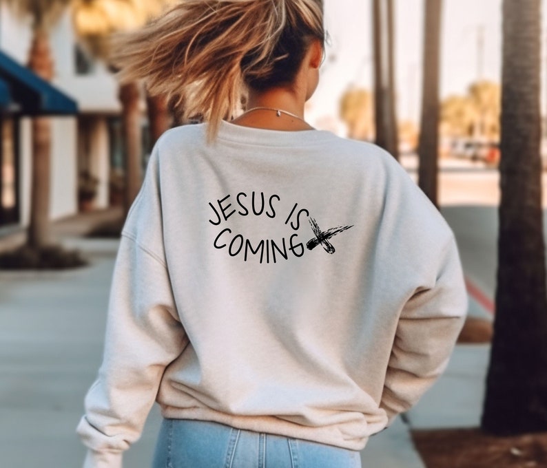 Jesús viene SVG PNG Fe svg Jesús svg Cita bíblica svg - Etsy México