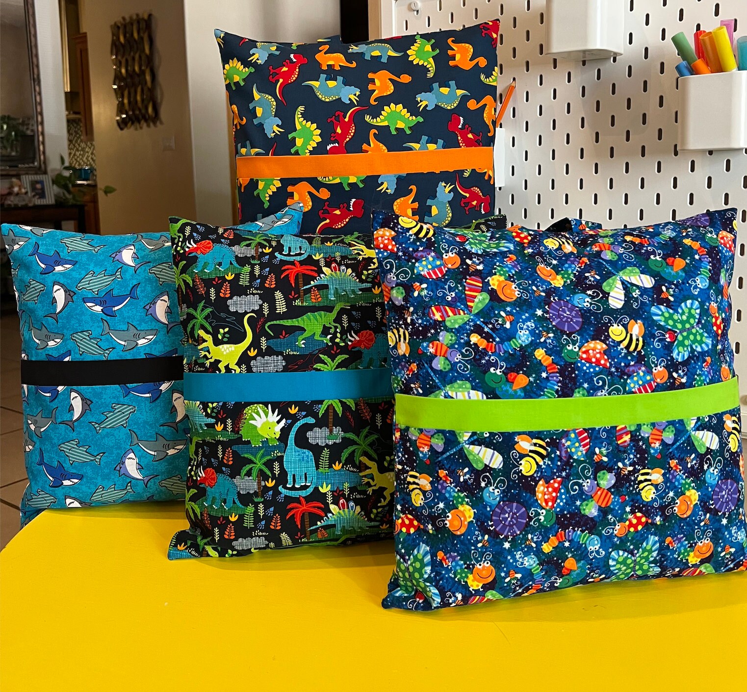 Book Pillow, Kids Book Pillows, Book Carrier Pillow, Children's Book ...