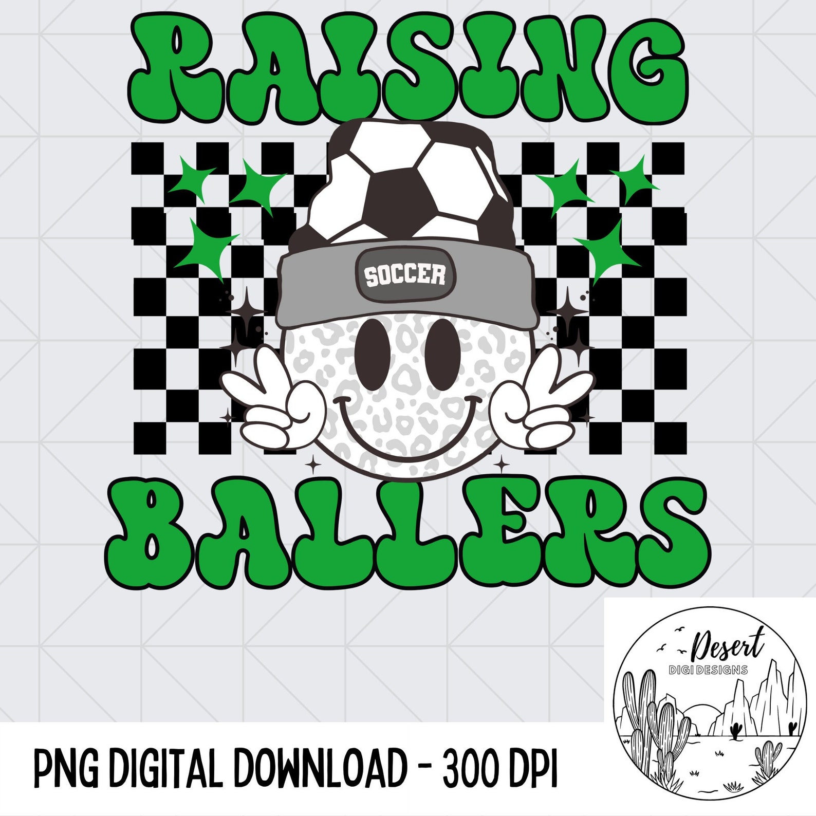 Raising Ballers Happy Face PNG - Smiley PNG - Soccer Design PNG ...