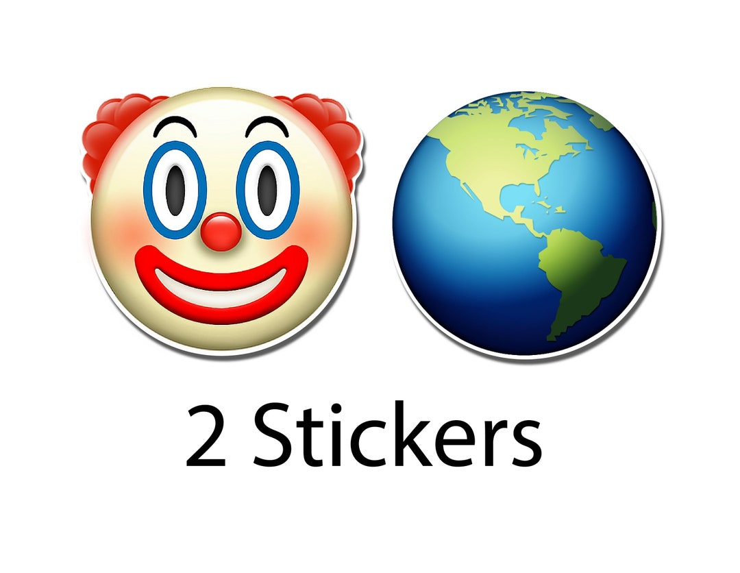 Clown World Meme Stickers sold in Duos - Etsy