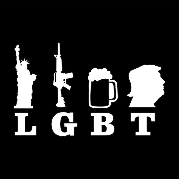 Trump Window Decal - Etsy