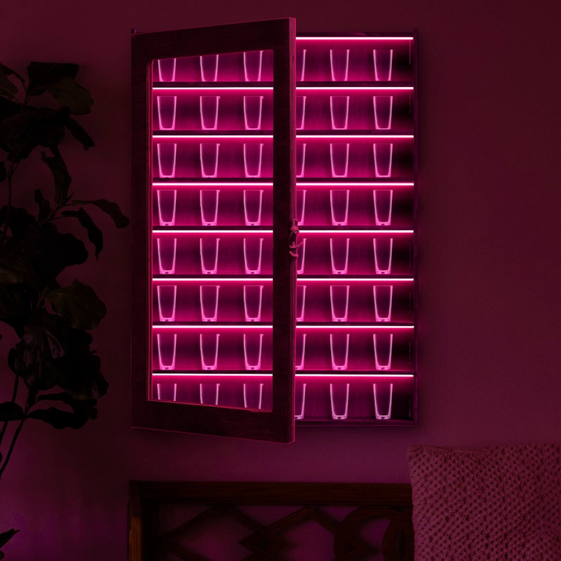 Shot Glass Display - Etsy