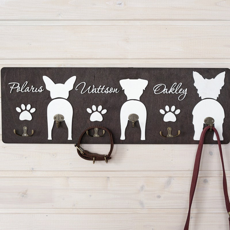 Pet Leash Hanger - Etsy