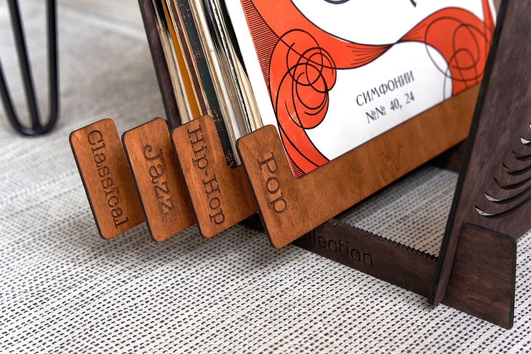 Music Genre Dividers, Vinyl Record Divider, Vinyl Organization, Genre ...