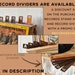 CD Dividers, Compact Disc Storage, Album Separators, A-Z Dividers ...