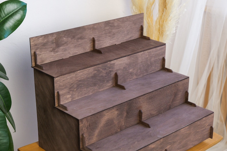 Market Showcase, Wood Display Stand, Portable Retail Display Stand ...