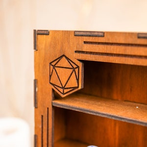 Dice Display Shelf, Wooden Dice Holder, Dice Storage Box, Dice Display ...