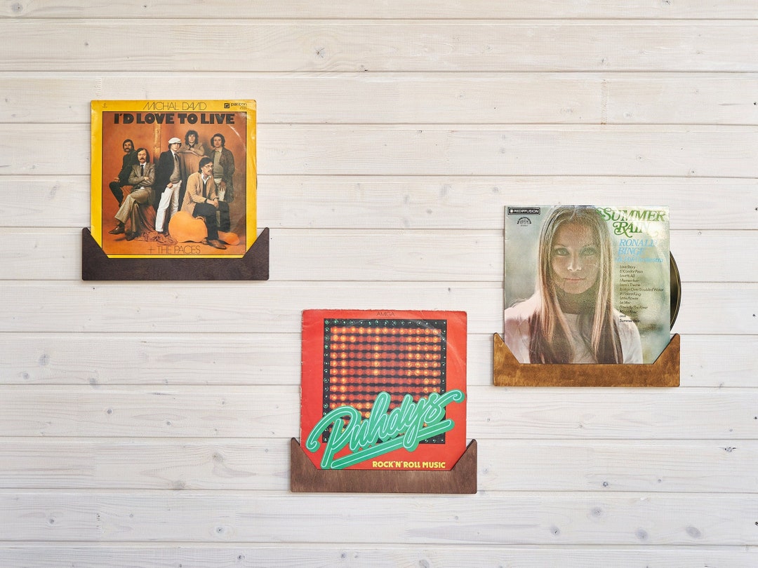 Wall Vinyl Album Storage Display, Vinyl Record Holder, Vinyl Collection ...